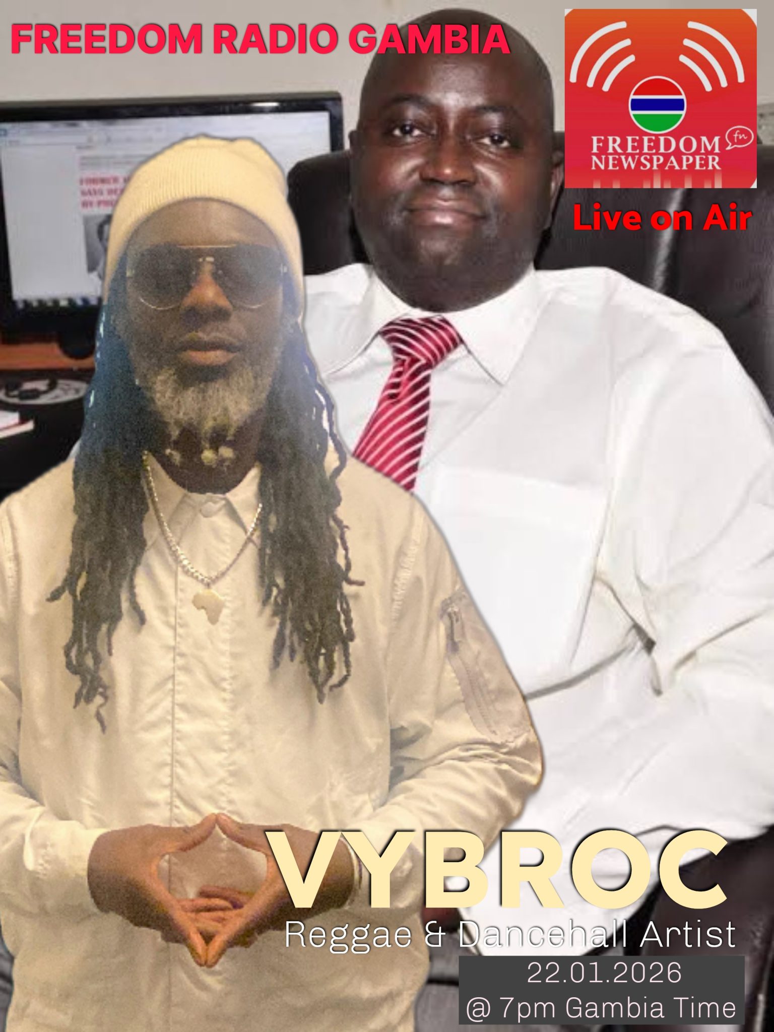 VYBROC (SHILOH CEESAY )IS A REGGAE & DANCEHALL SINGER SONG WRITER BASE ...